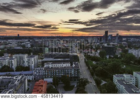 Aerial View Vilnius Image & Photo (Free Trial) | Bigstock