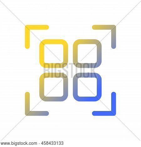 Scan Qr Code Pixel Vector & Photo (Free Trial) | Bigstock