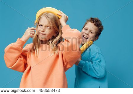 Funny Happy Kids Stand Image & Photo (Free Trial) | Bigstock