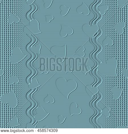 Blue Love Hearts Vector & Photo (Free Trial) | Bigstock