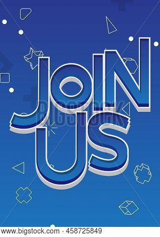 Join Us. Word Written Vector & Photo (Free Trial) | Bigstock