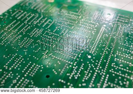 Old Computer Chips That Are Out Of Order. Not Working Microshops With ...