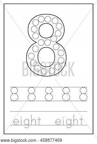 Dot Dot Numbers Kids Vector & Photo (Free Trial) | Bigstock