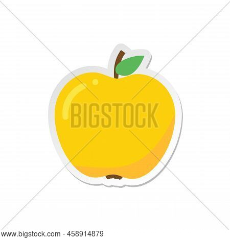 Ripe Apple Clipart Vector & Photo (Free Trial) | Bigstock