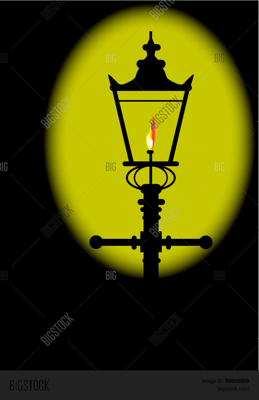 Gaslight Vector & Photo (Free Trial) | Bigstock