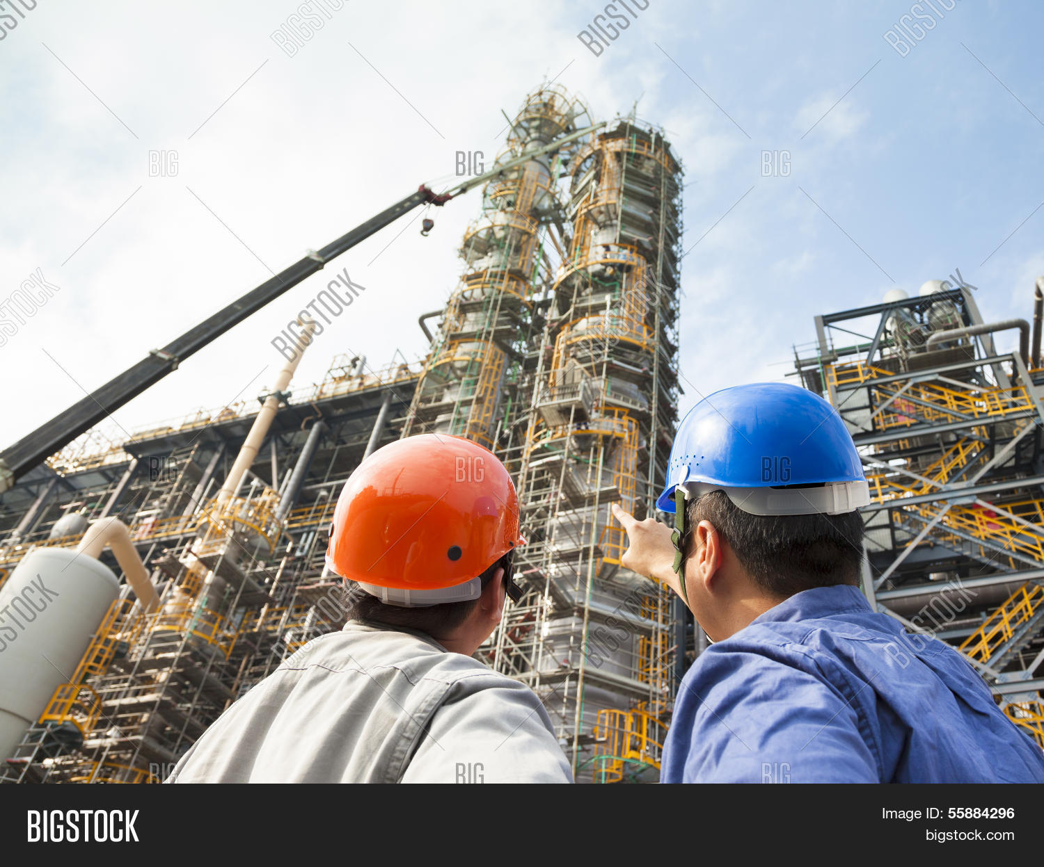 Two Factory Workers Image & Photo (Free Trial) | Bigstock