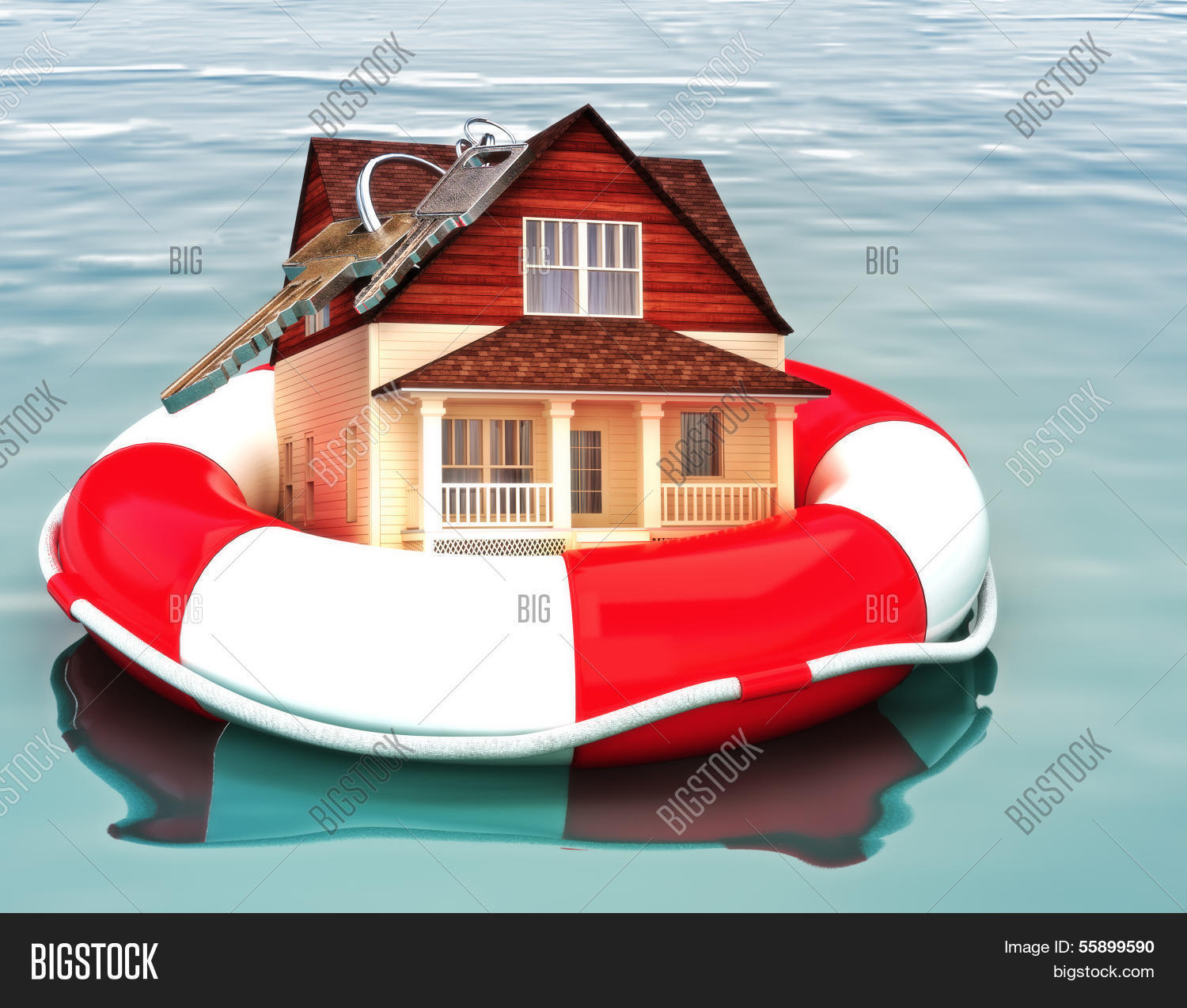 Home Floating On Life Image & Photo (Free Trial) | Bigstock