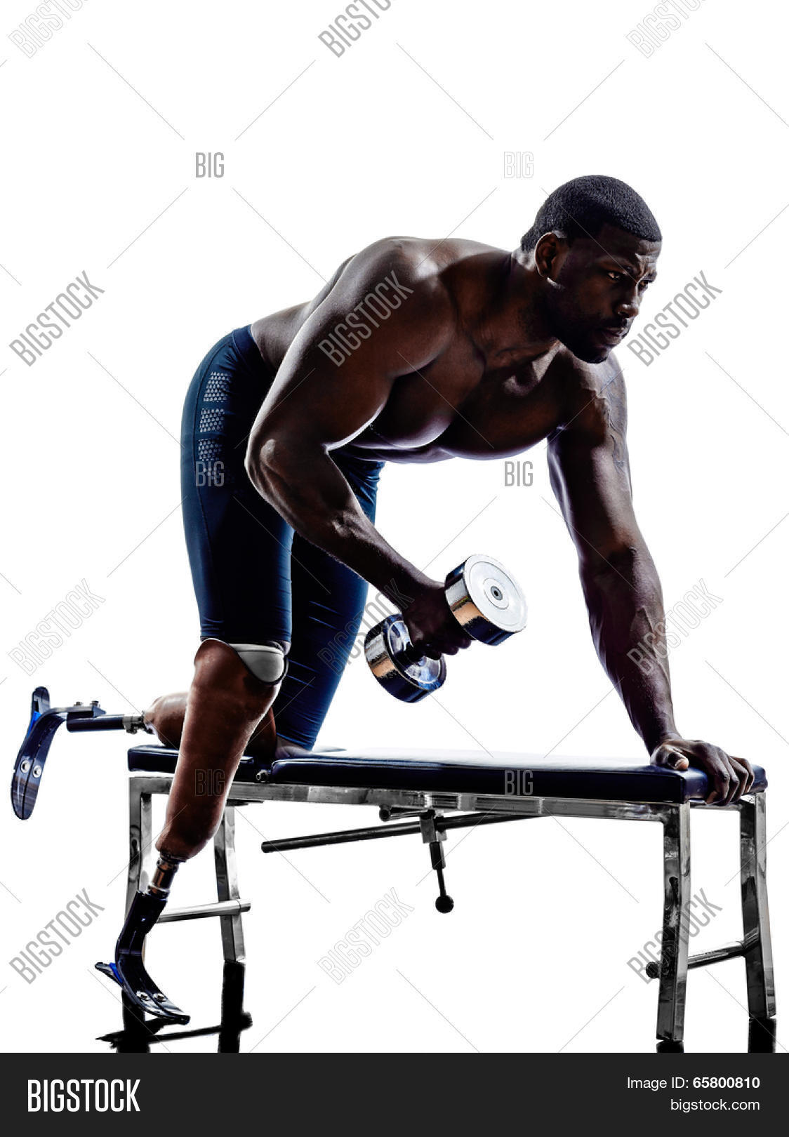 One Muscular Ped Man Image & Photo (Free Trial) | Bigstock