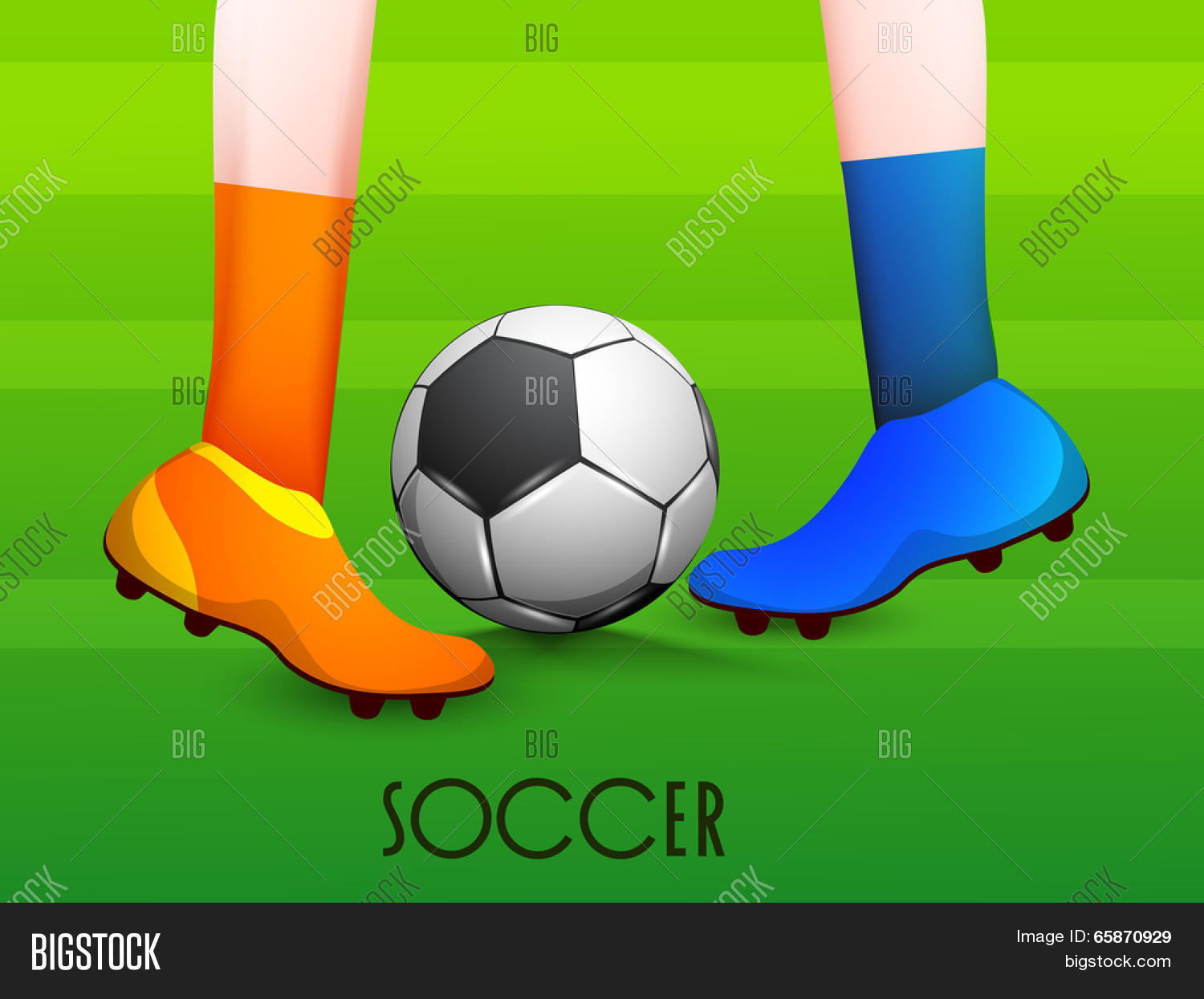Illustration Football Vector & Photo (Free Trial) | Bigstock