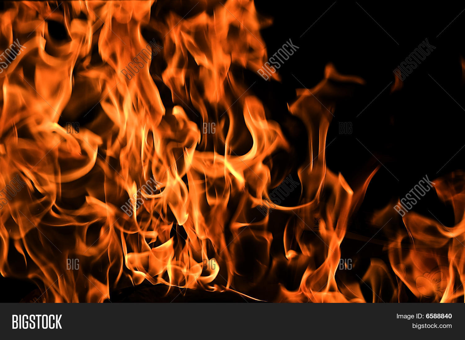 Flames Fire Hell Image & Photo (Free Trial) | Bigstock