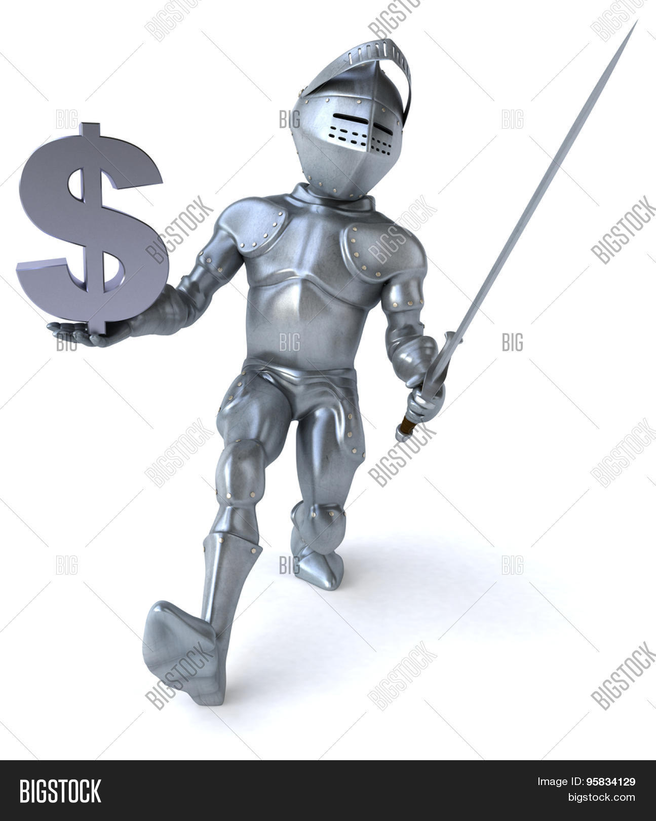 Fun Knight Image & Photo (Free Trial) | Bigstock