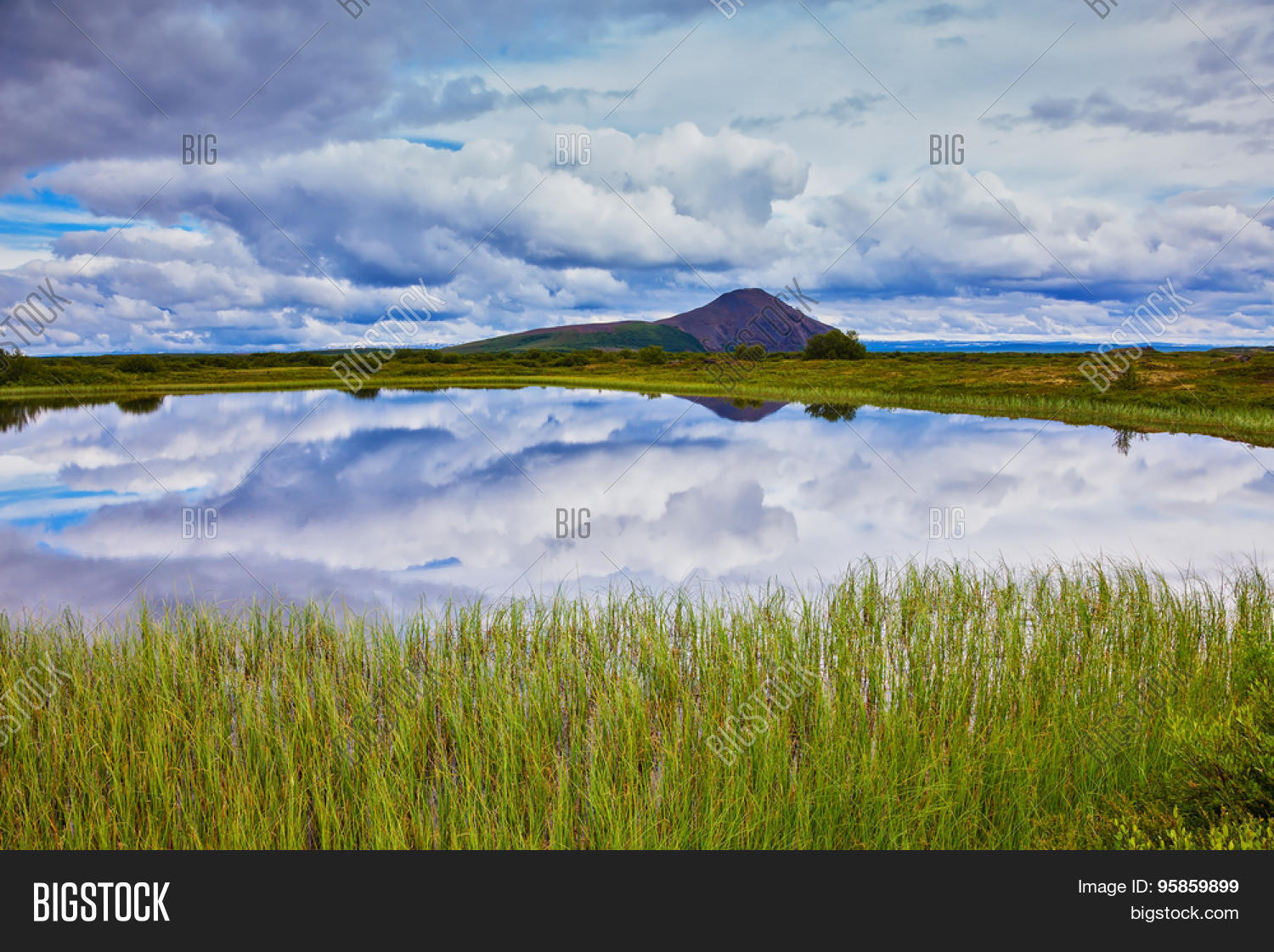 Smooth Water Cold Lake Image & Photo (Free Trial) | Bigstock