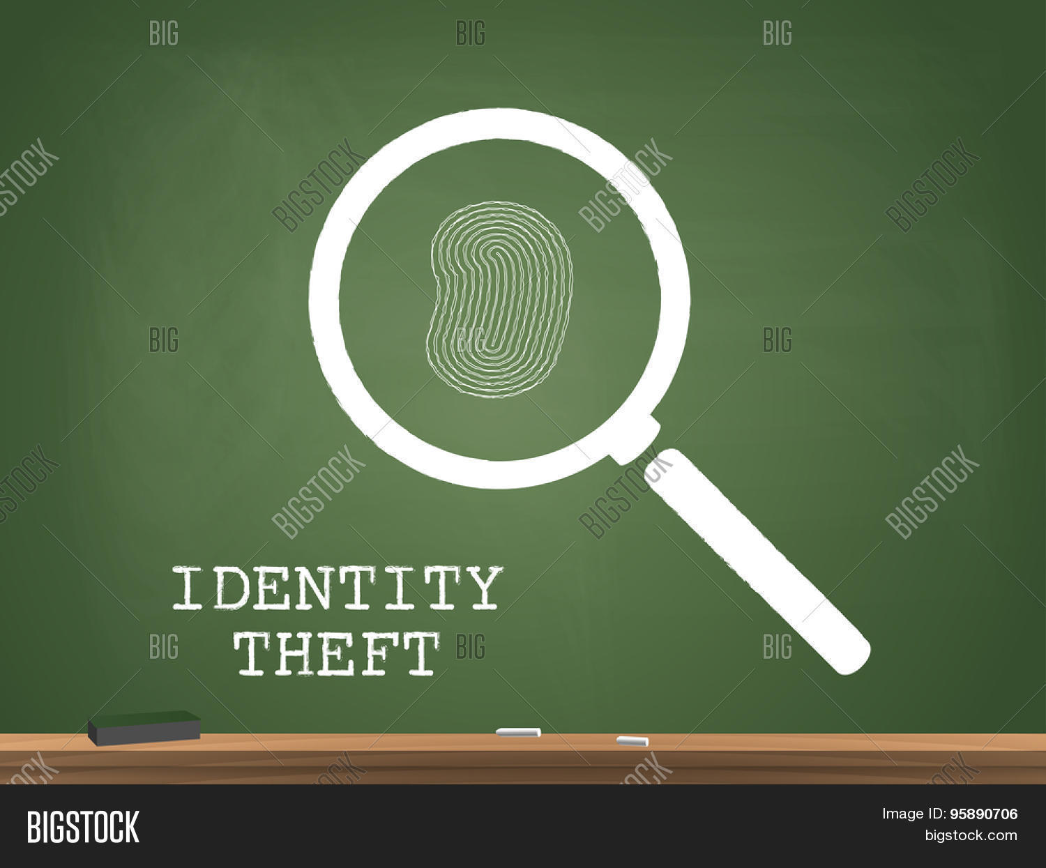 Identity Theft Vector & Photo (Free Trial) | Bigstock