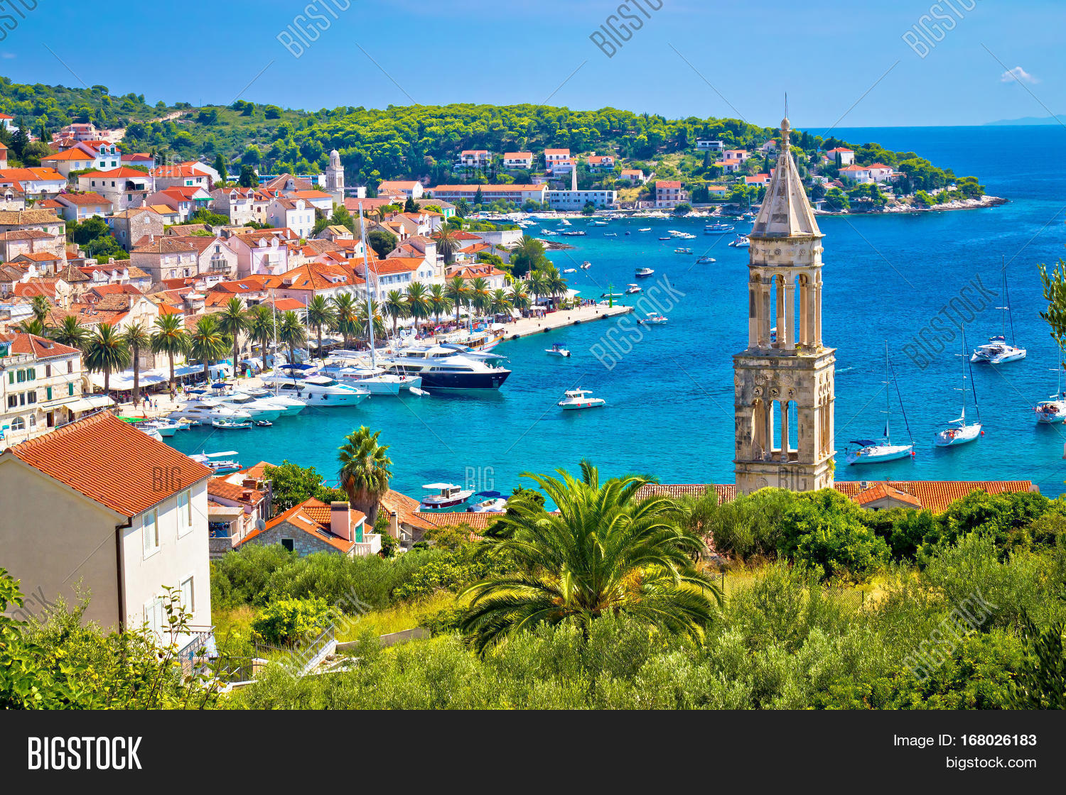Amazing Town Hvar Image & Photo (Free Trial) | Bigstock