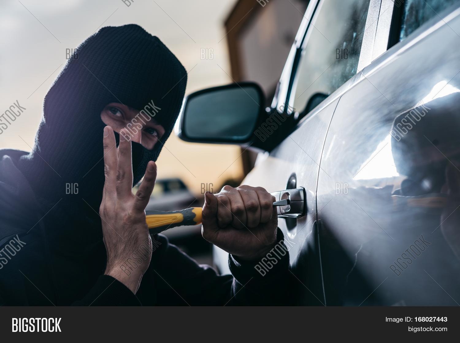 Auto Thief Black Image & Photo (Free Trial) | Bigstock