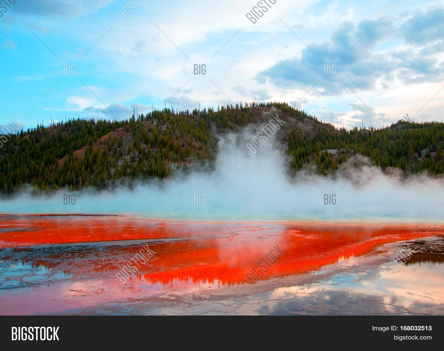 Grand Prismatic Spring Image & Photo (Free Trial) | Bigstock