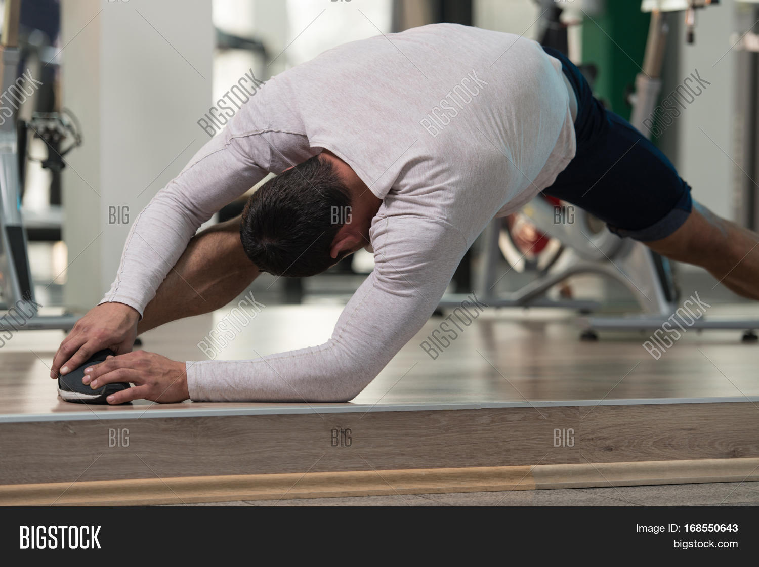 Healthy Man Stretches Image & Photo (Free Trial) | Bigstock