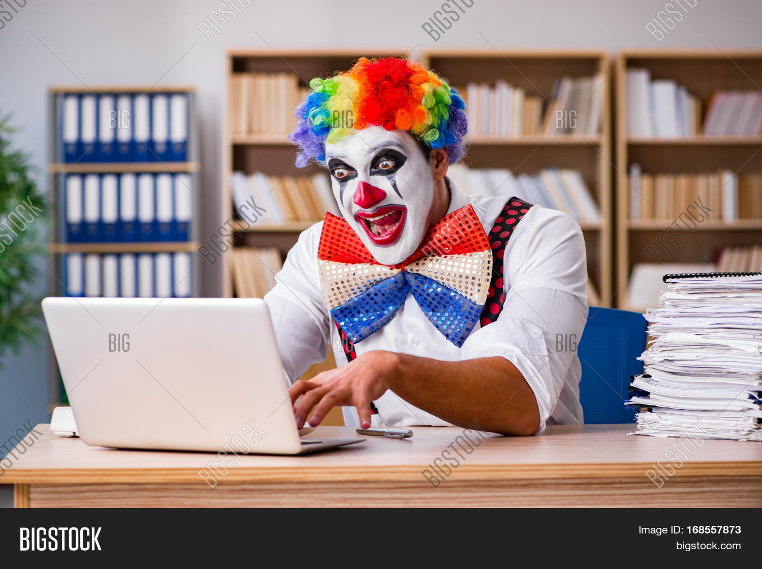 Clown Businessman Image & Photo (Free Trial) | Bigstock