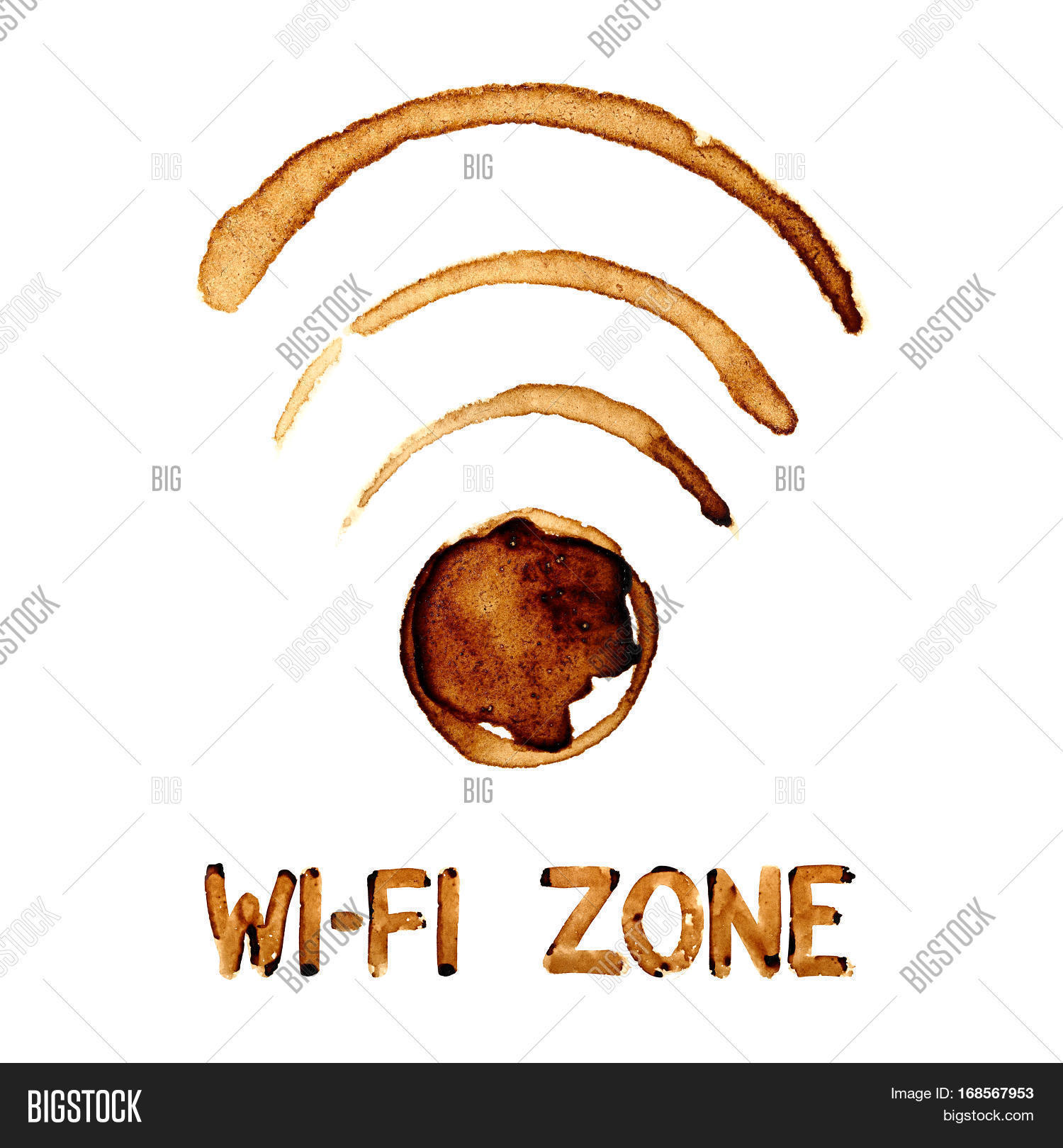 Wi-Fi Zone Sign By Image & Photo (Free Trial) | Bigstock