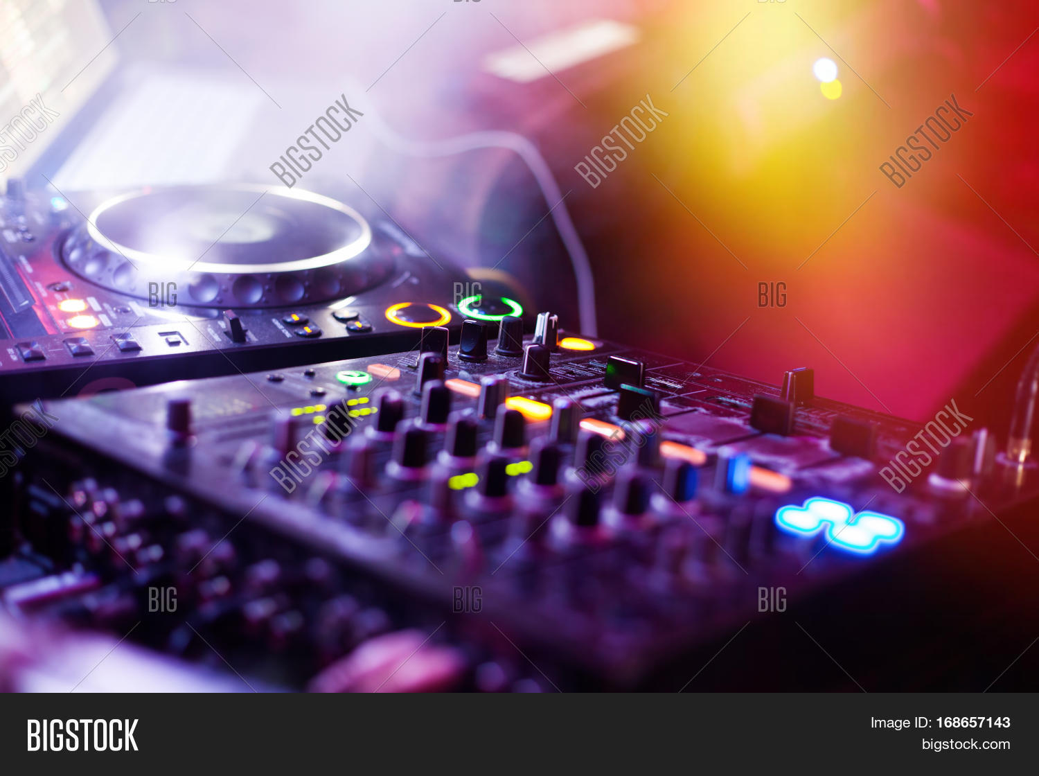 DJ Playing Music Mixer Image & Photo (Free Trial) | Bigstock