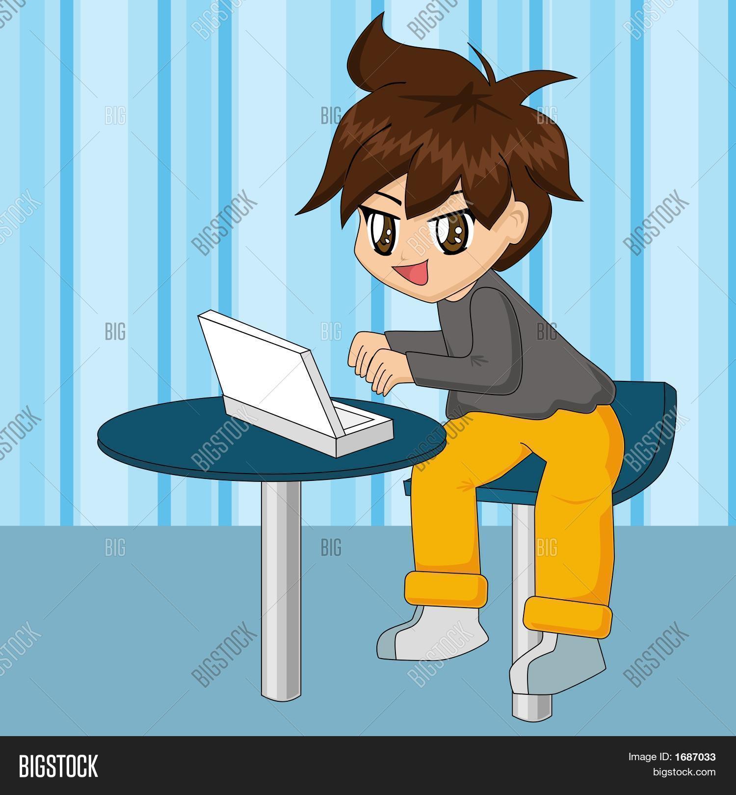 Cute Cartoon Boy Image & Photo (Free Trial) | Bigstock