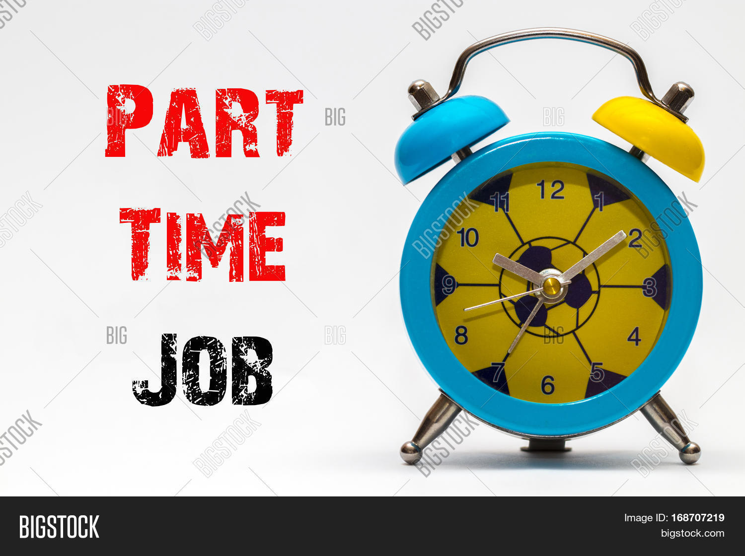 Part Time Job On White Image & Photo (Free Trial) | Bigstock