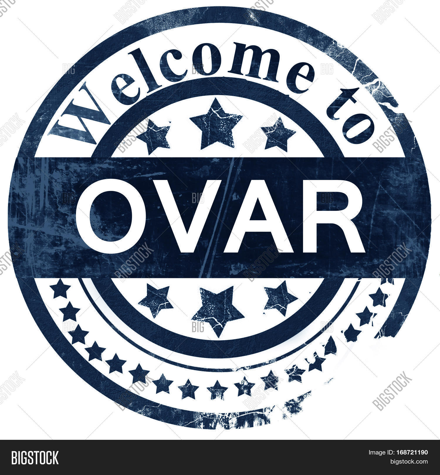 Ovar Stamp On White Image & Photo (Free Trial) | Bigstock