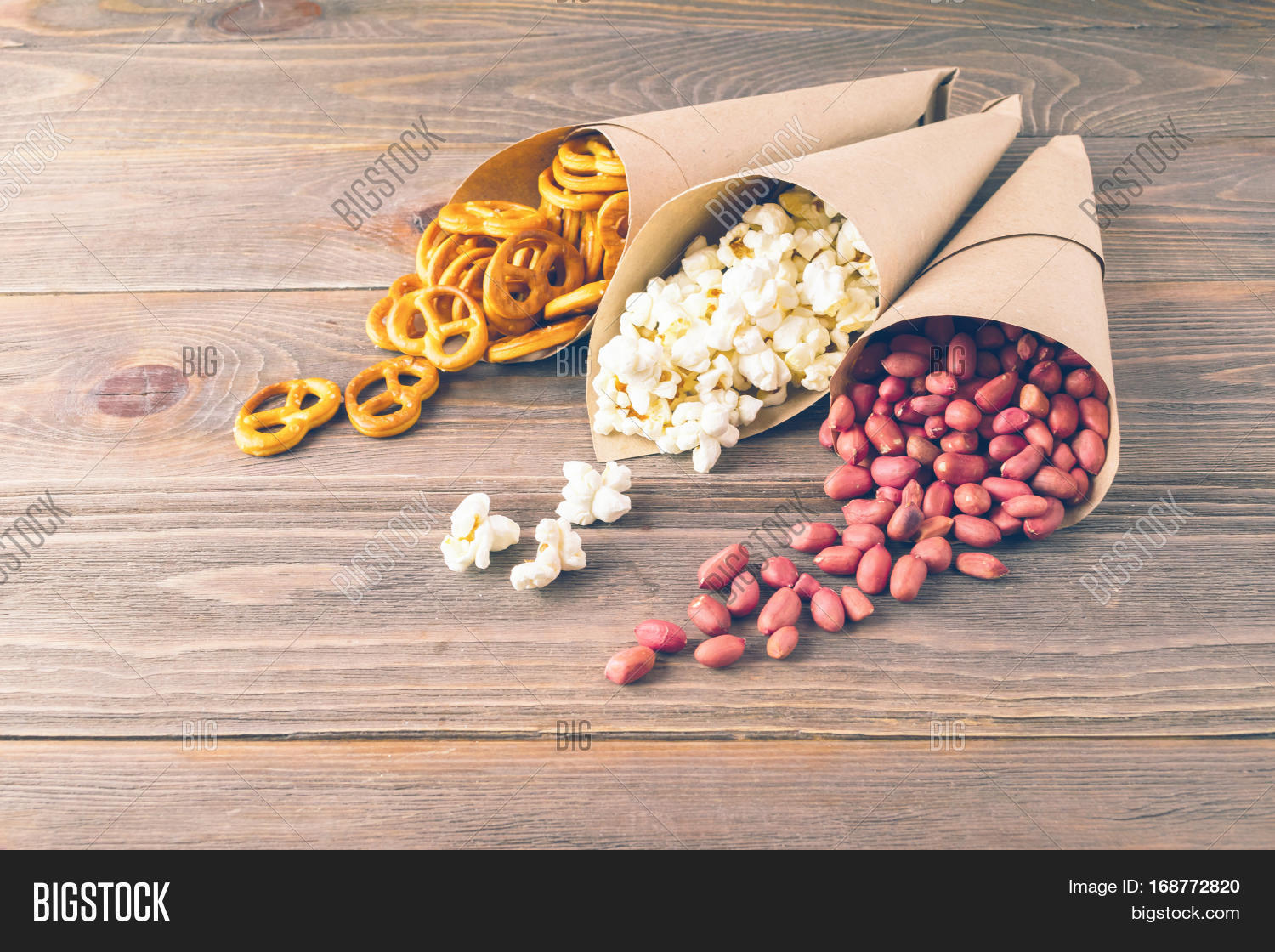 Peanuts Popcorn Image & Photo (Free Trial) | Bigstock