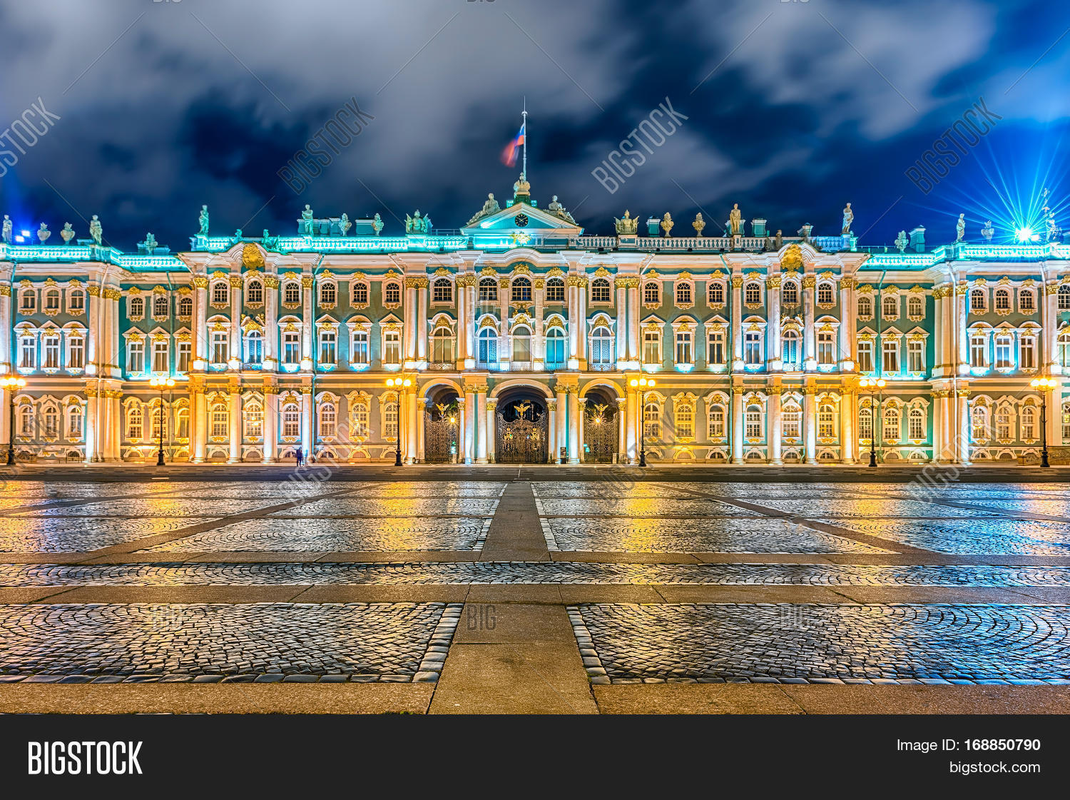 Facade Winter Palace, Image & Photo (Free Trial) | Bigstock