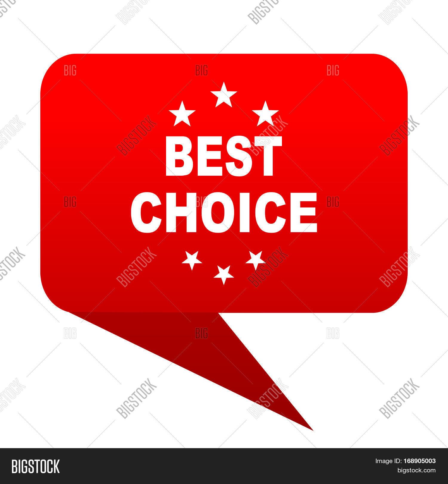 Best Choice Bubble Red Image & Photo (Free Trial) | Bigstock
