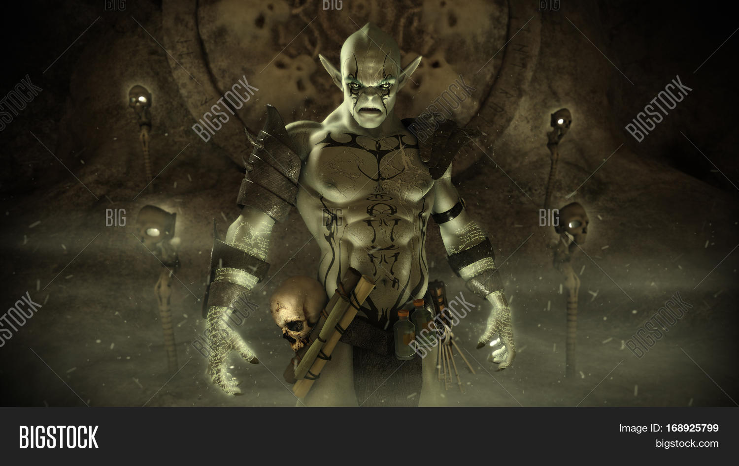 Magical Fantasy Orc Image & Photo (Free Trial) | Bigstock
