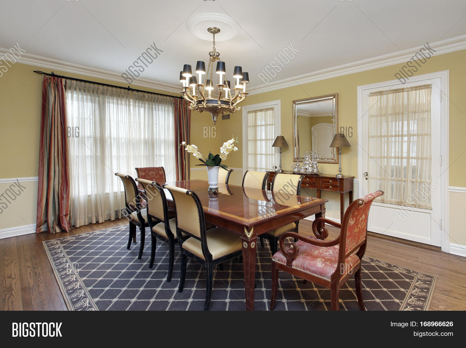 Dining Room Suburban Image & Photo (Free Trial) | Bigstock