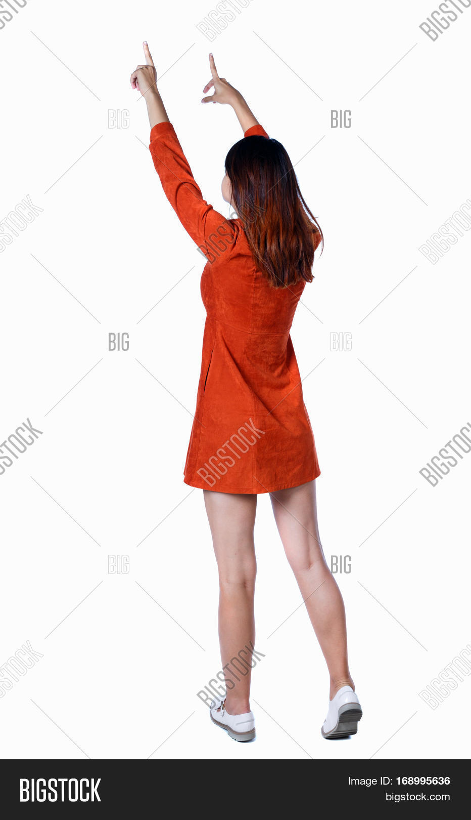 Back View Pointing Image & Photo (Free Trial) | Bigstock