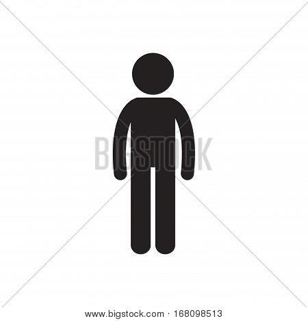 Man Stand Person Icon Vector & Photo (Free Trial) | Bigstock