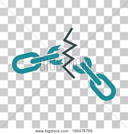 Broken Chain Icon. Vector & Photo (Free Trial) | Bigstock