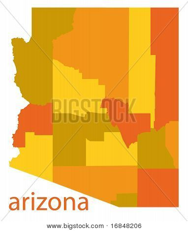 Arizona State Vector Vector & Photo (Free Trial) | Bigstock