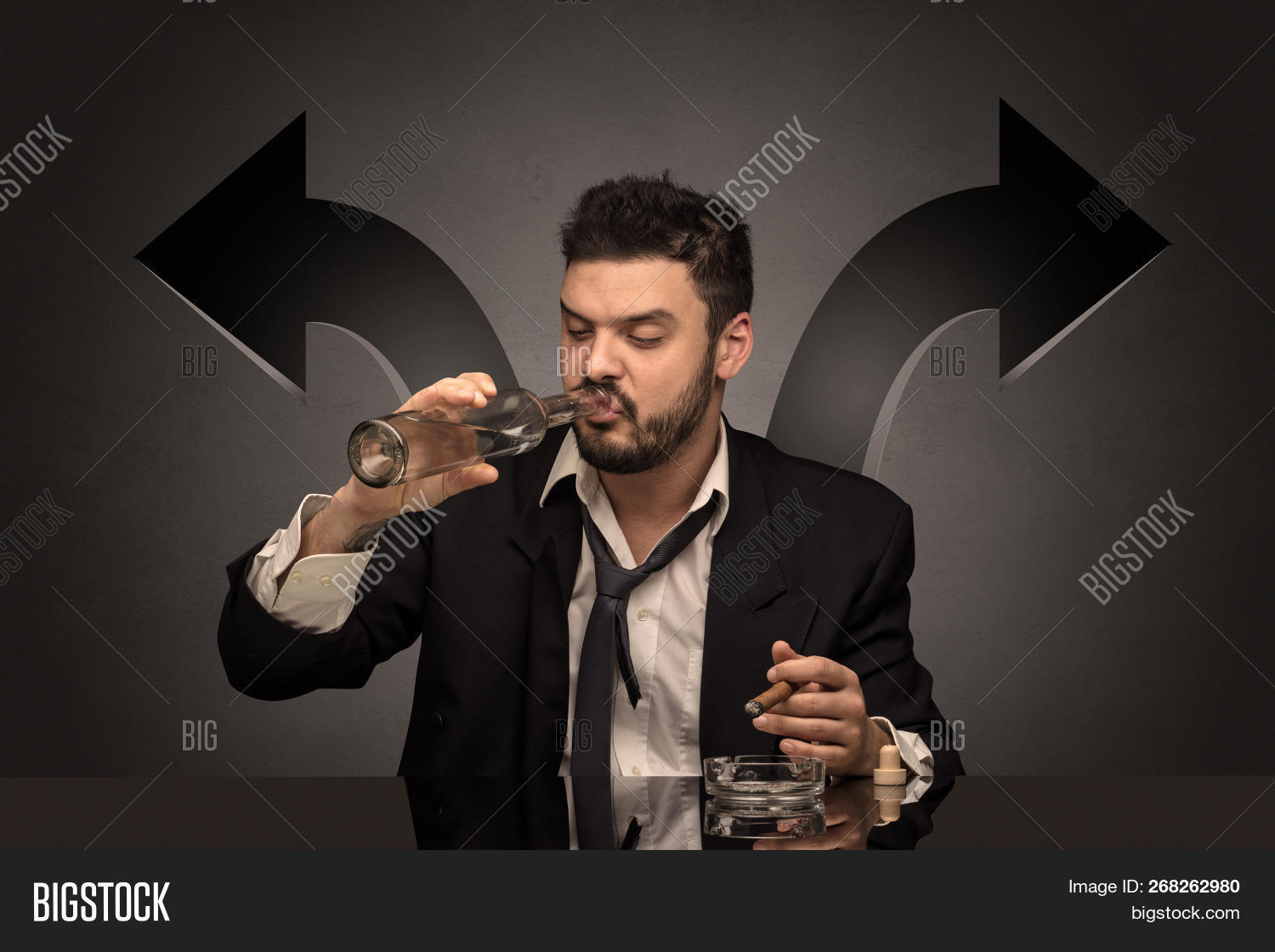 Drunk Disappointed Man Image & Photo (Free Trial) | Bigstock