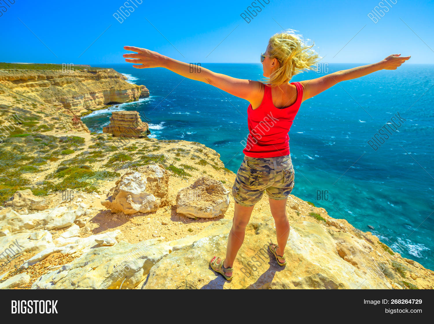 Freedom Young Woman Image & Photo (Free Trial) | Bigstock