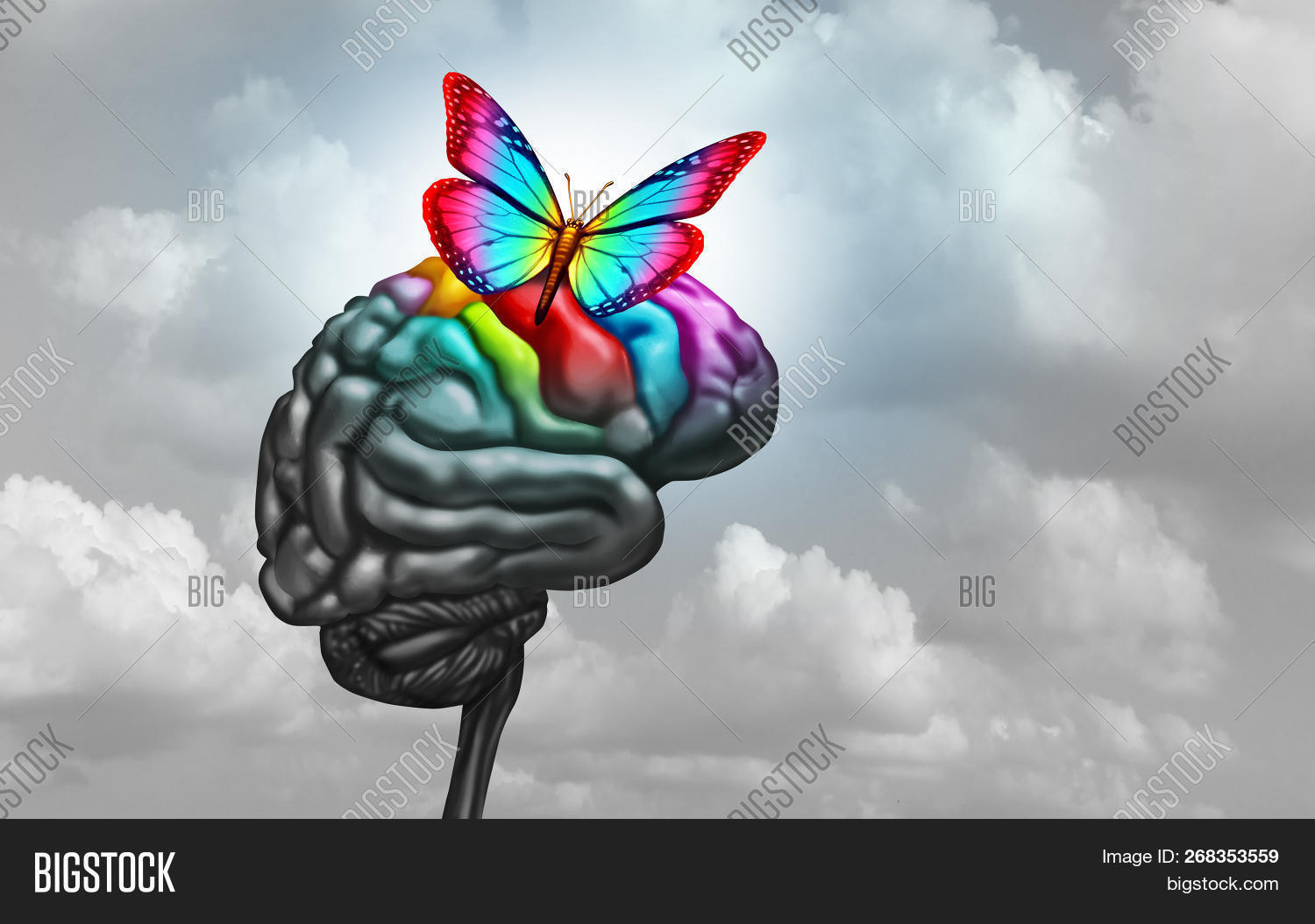 Autistic Brain Autism Image & Photo (Free Trial) | Bigstock