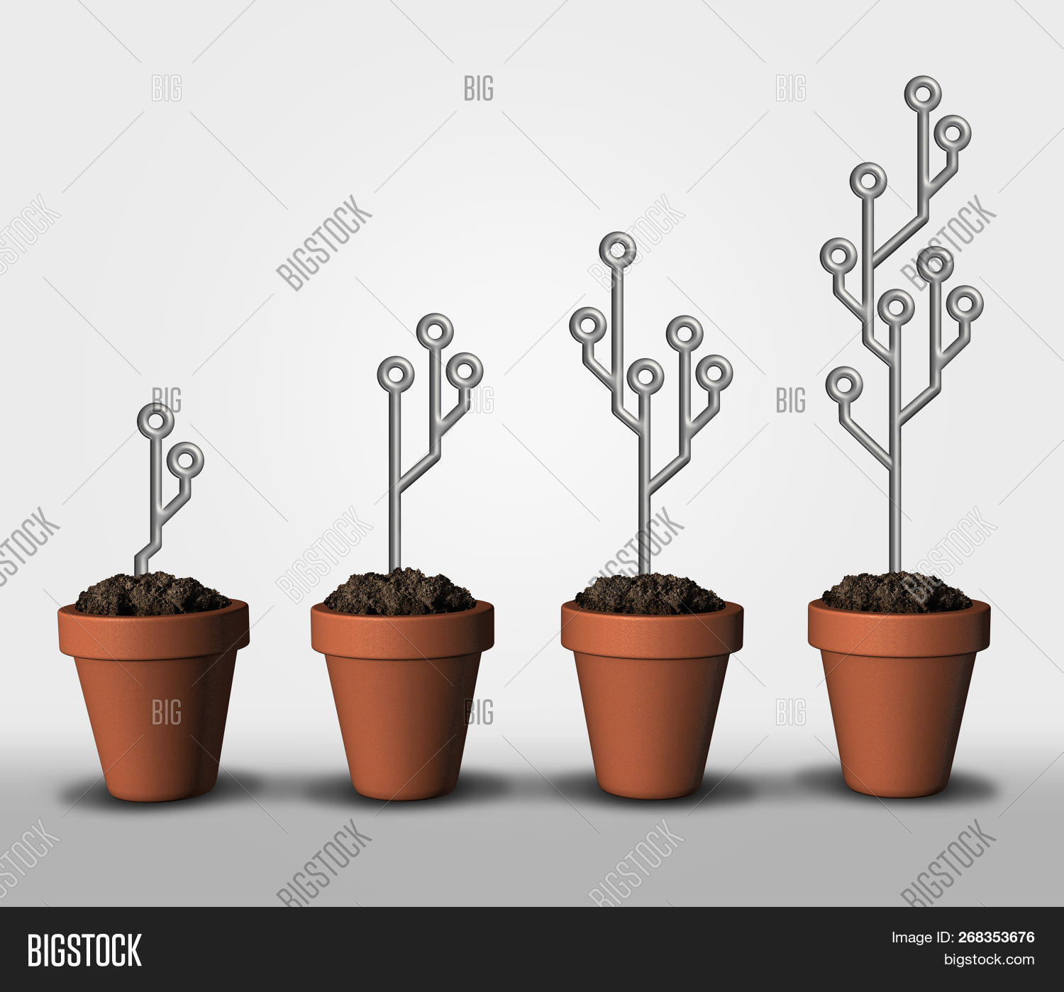 Technological Growth Image & Photo (Free Trial) | Bigstock