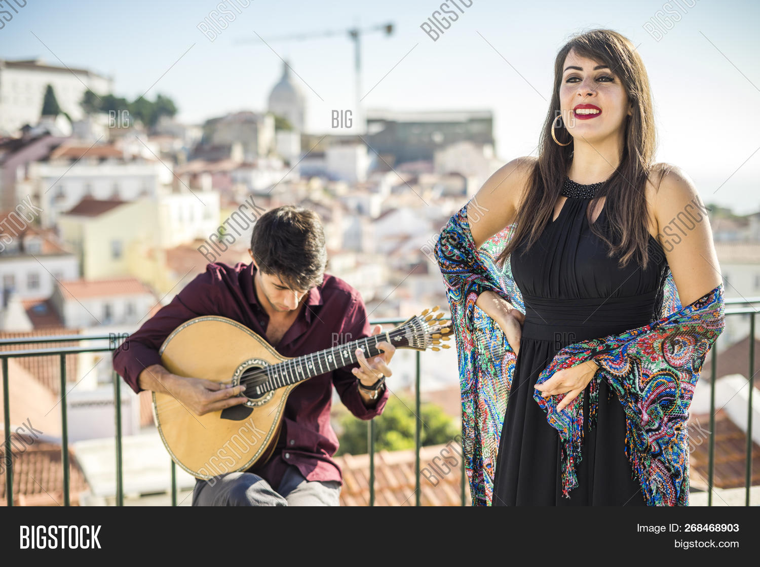Beautiful Fado Singer Image & Photo (Free Trial) | Bigstock