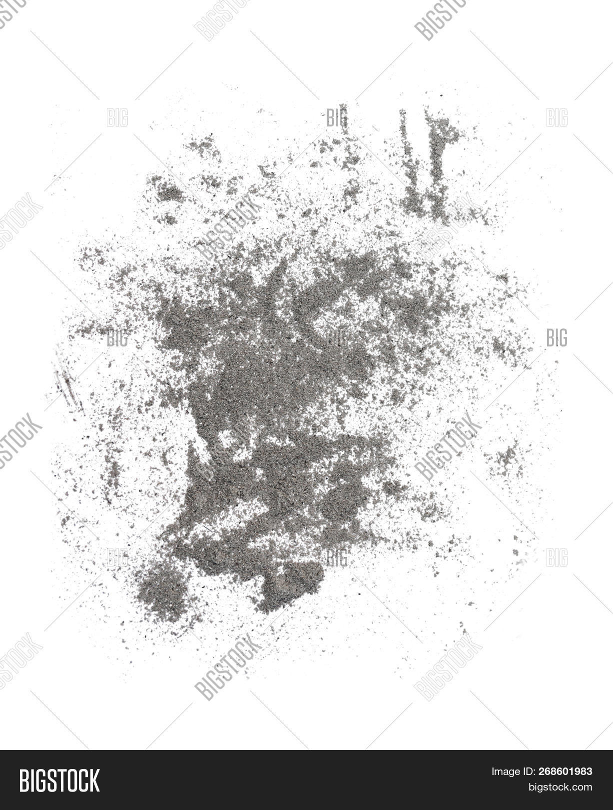 Pile Of Black Ashes