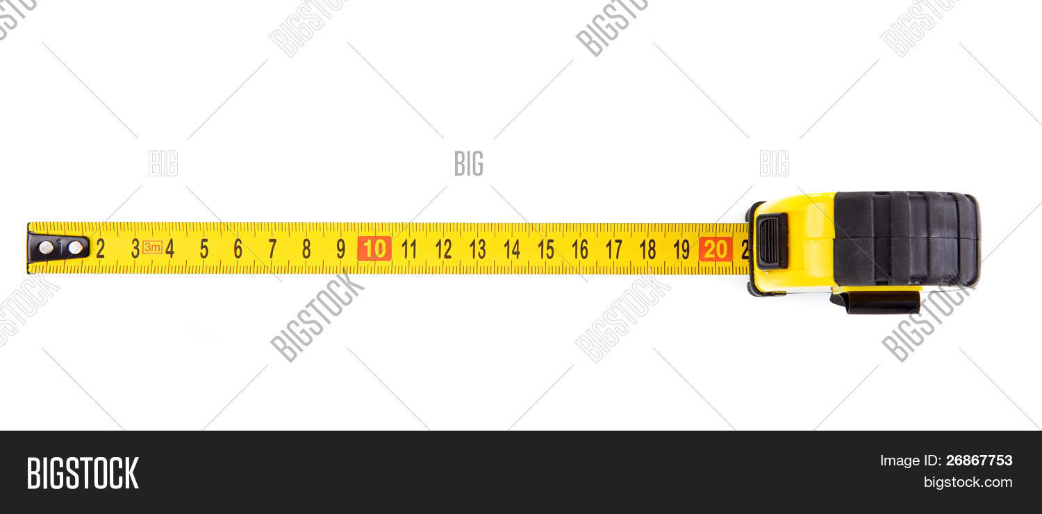 Tape Measure Isolated Image & Photo (Free Trial) | Bigstock