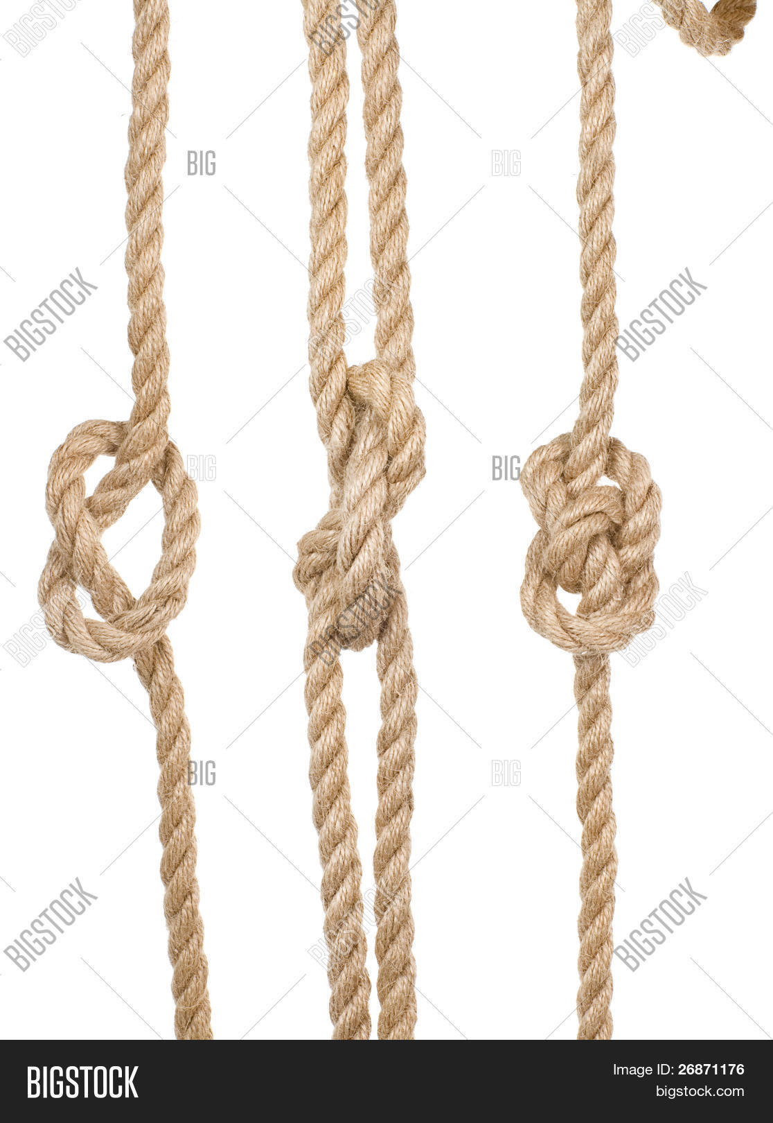 Close Ship Ropes Knot Image & Photo (Free Trial) | Bigstock