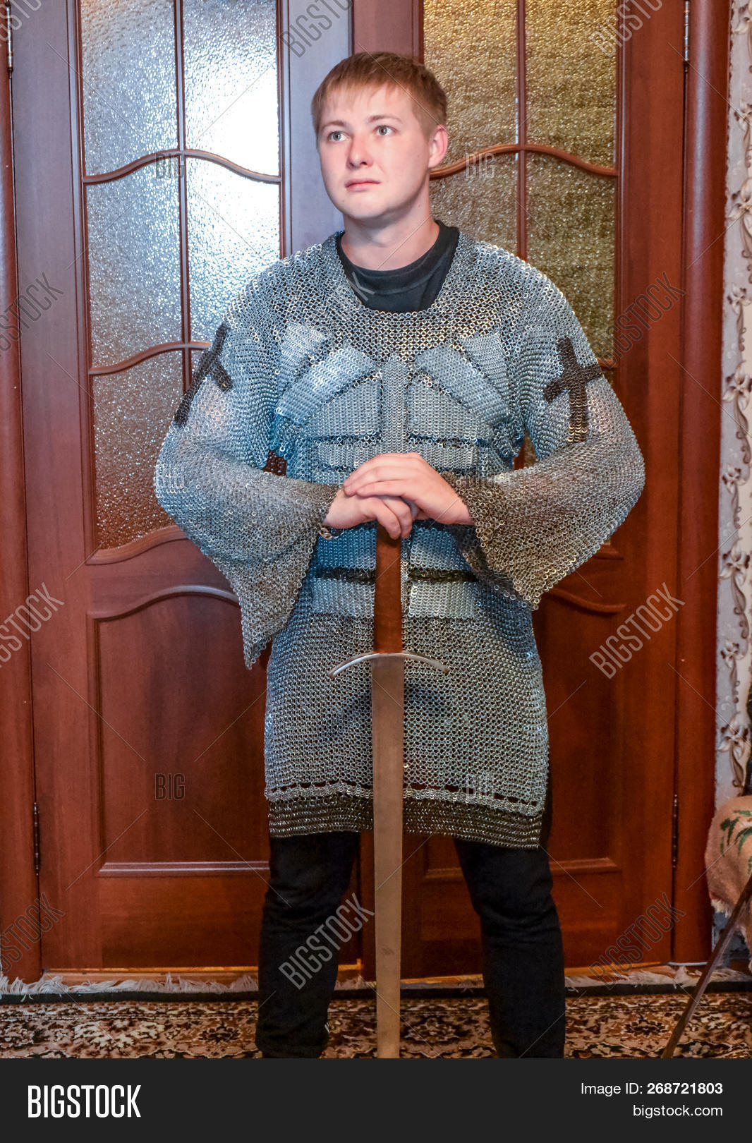 Man Dressed Knights Image & Photo (Free Trial) | Bigstock