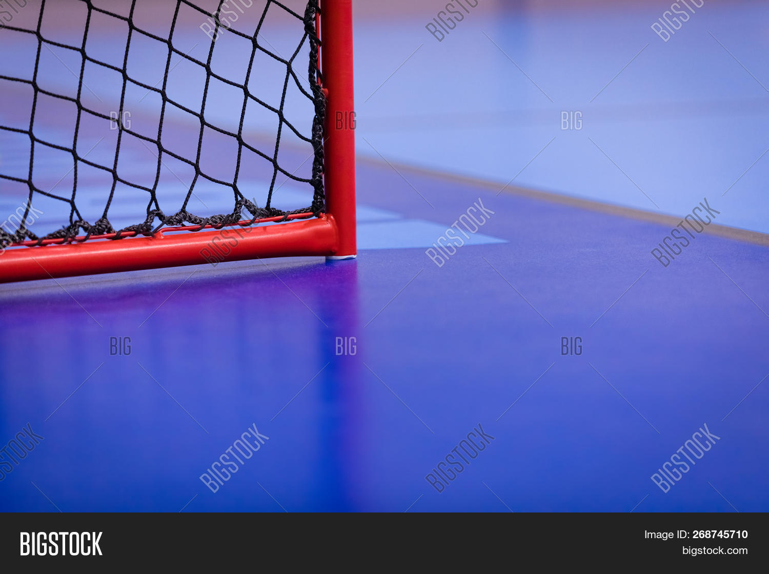 Closeup On Futsal Goal Image & Photo (Free Trial) | Bigstock