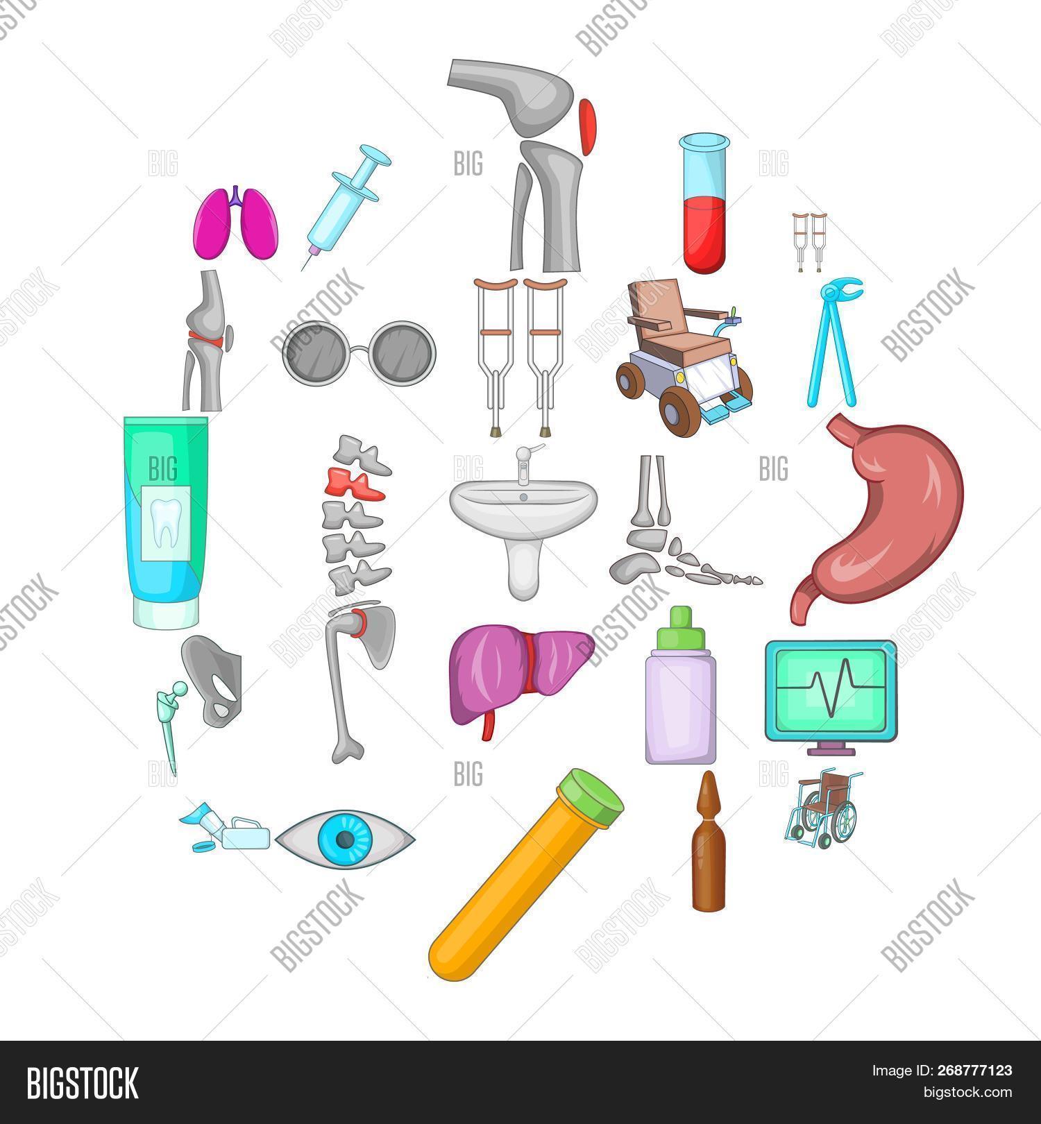 Polyclinic Icons Set. Image & Photo (Free Trial) | Bigstock