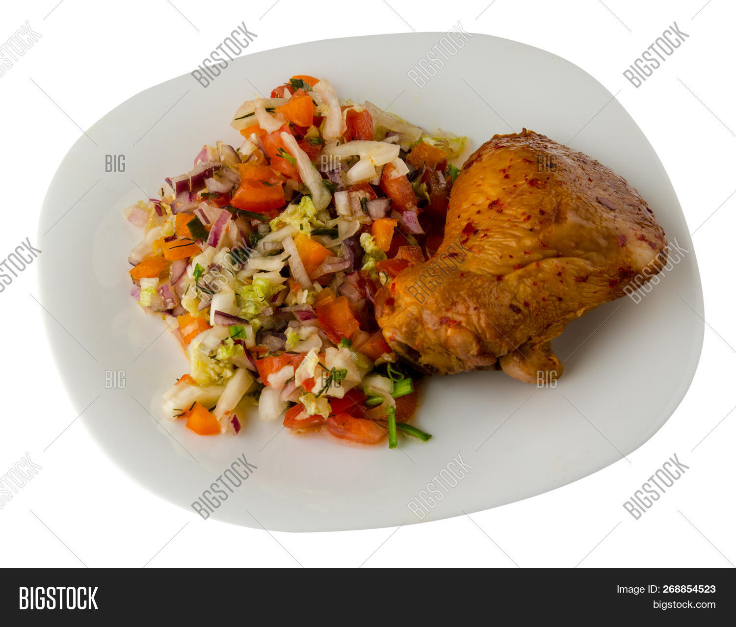 Chicken Wing Vegetable Image & Photo (Free Trial) | Bigstock