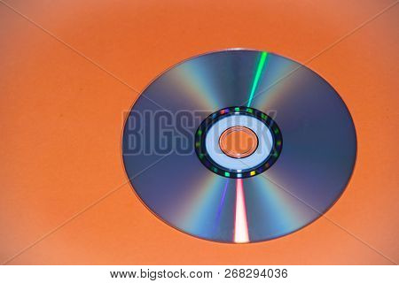 Dvd Disk On Orange Image & Photo (Free Trial) | Bigstock