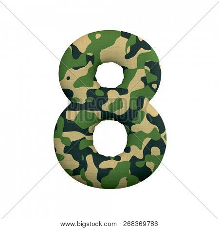 Army Number 8 - 3d Image & Photo (Free Trial) | Bigstock